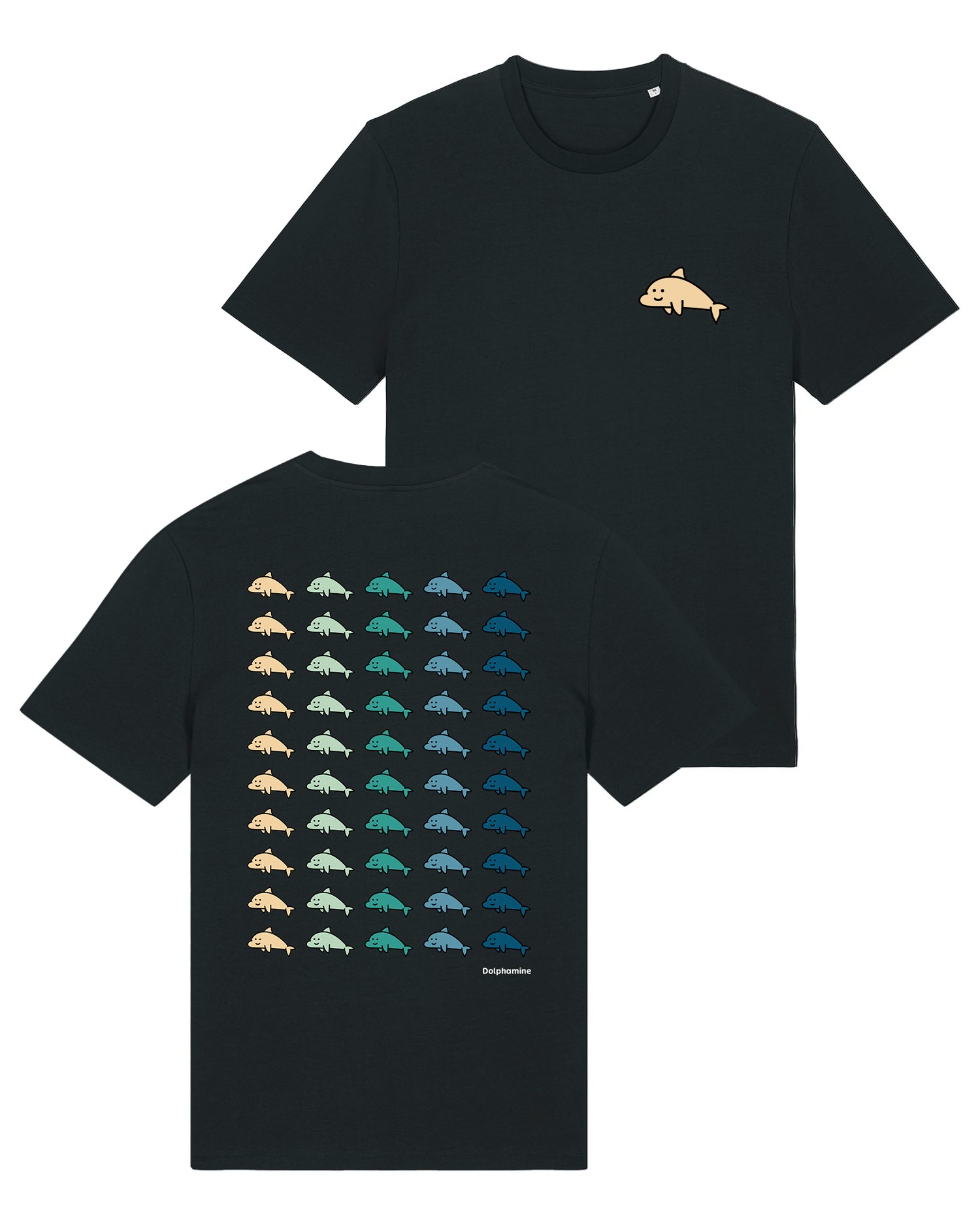 Dolphamine Ocean Colour Palette T-Shirt – All Everything Dolphin